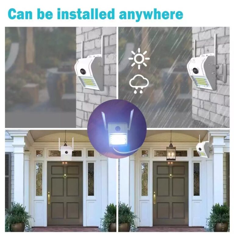 Waterproof Wall Lamp Camera